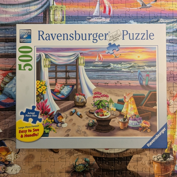 Ravensburger | Games | Ravensburger Beach Scene Puzzle 50 Pieces | Poshmark